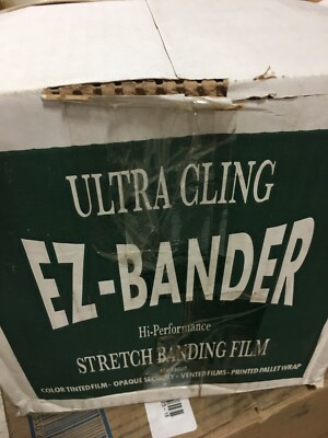 EZ Bander 120 Ga 9 Rolls Pallet Wrap Stretch Film Hand Shrink Wrap 700 ...