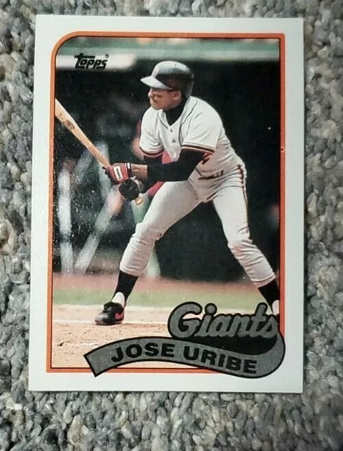 1989 Topps - #753 Jose Uribe for sale online | eBay