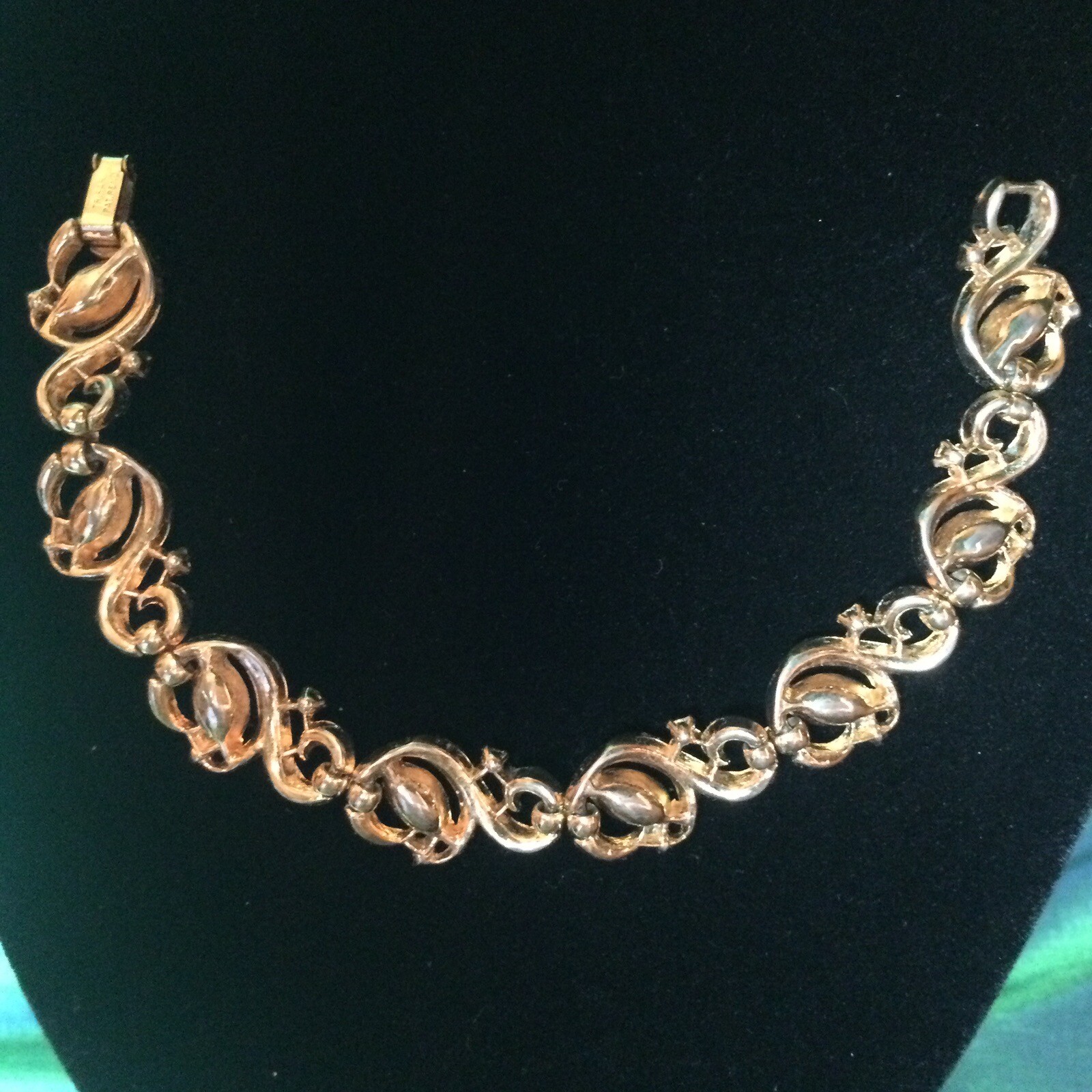 TRIFARI 1954 Alfred Philippe Rhinestone Necklace, Bra… - Gem