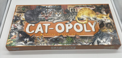 New, Factory Sealed! Cat-Opoly Monopoly Board Game By Late For The Sky ...