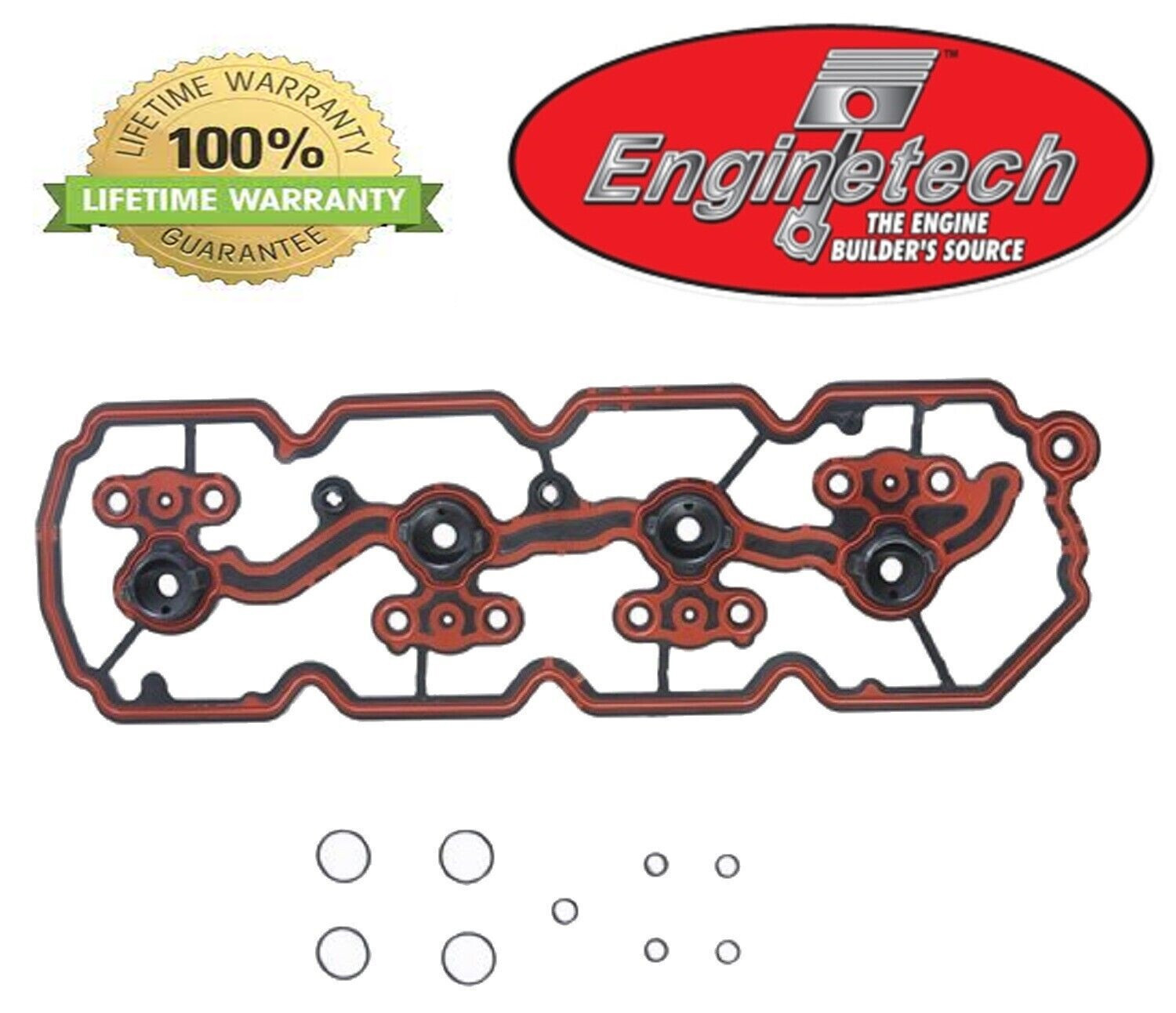 ENGINETECH CHEVY GEN-III 325 5.3 5.3L INTAKE VALLEY COVER GASKET SET ...
