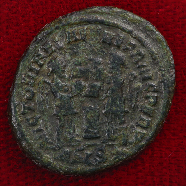 Ancient Roman Empire Coin CONSTANTINE THE GREAT Two Victories Shield On ...