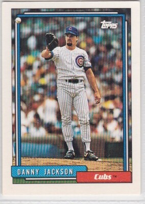 M) 1992 Topps Baseball Trading Card - Danny Jackson #619 | eBay