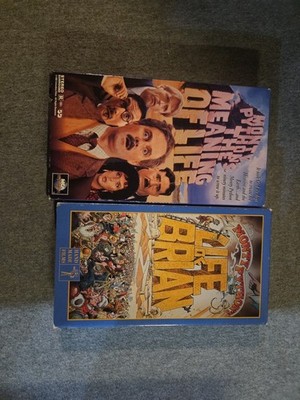 Monty Python's Meaning Of Life And Life Of Brian VHS 47897101632| eBay