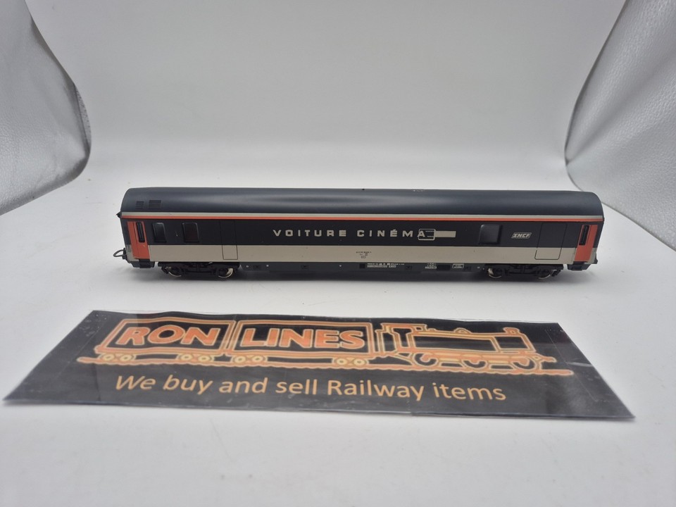 LIMA 30 9213 HO Voiture Sux Cinéma Livrée Corail SNCF 1/87 1:87 | eBay UK