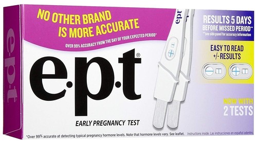 E.P.T. Analog Early Pregnancy Error Proof Tests Traditional Fibrous 2 ...