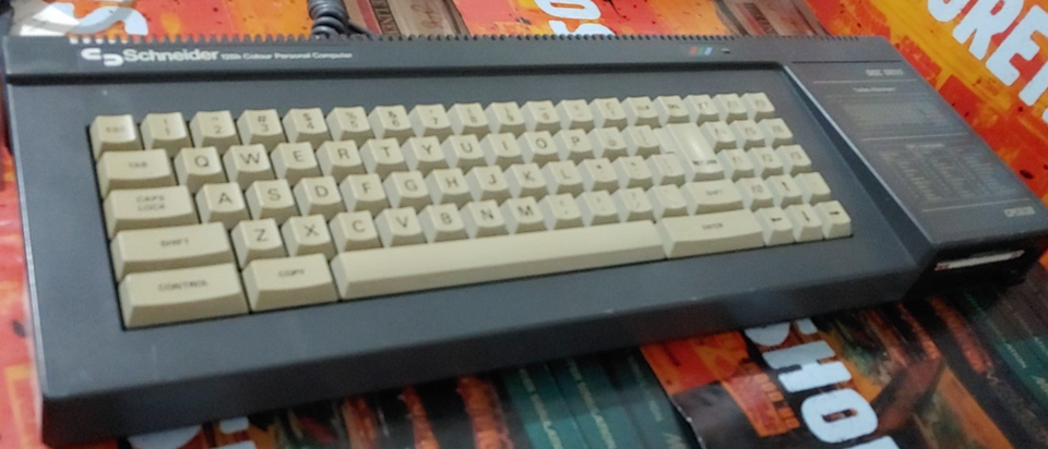 Schneider CPC 6128 Amstrad Classic-Computer 8-bit working Amstrad ...