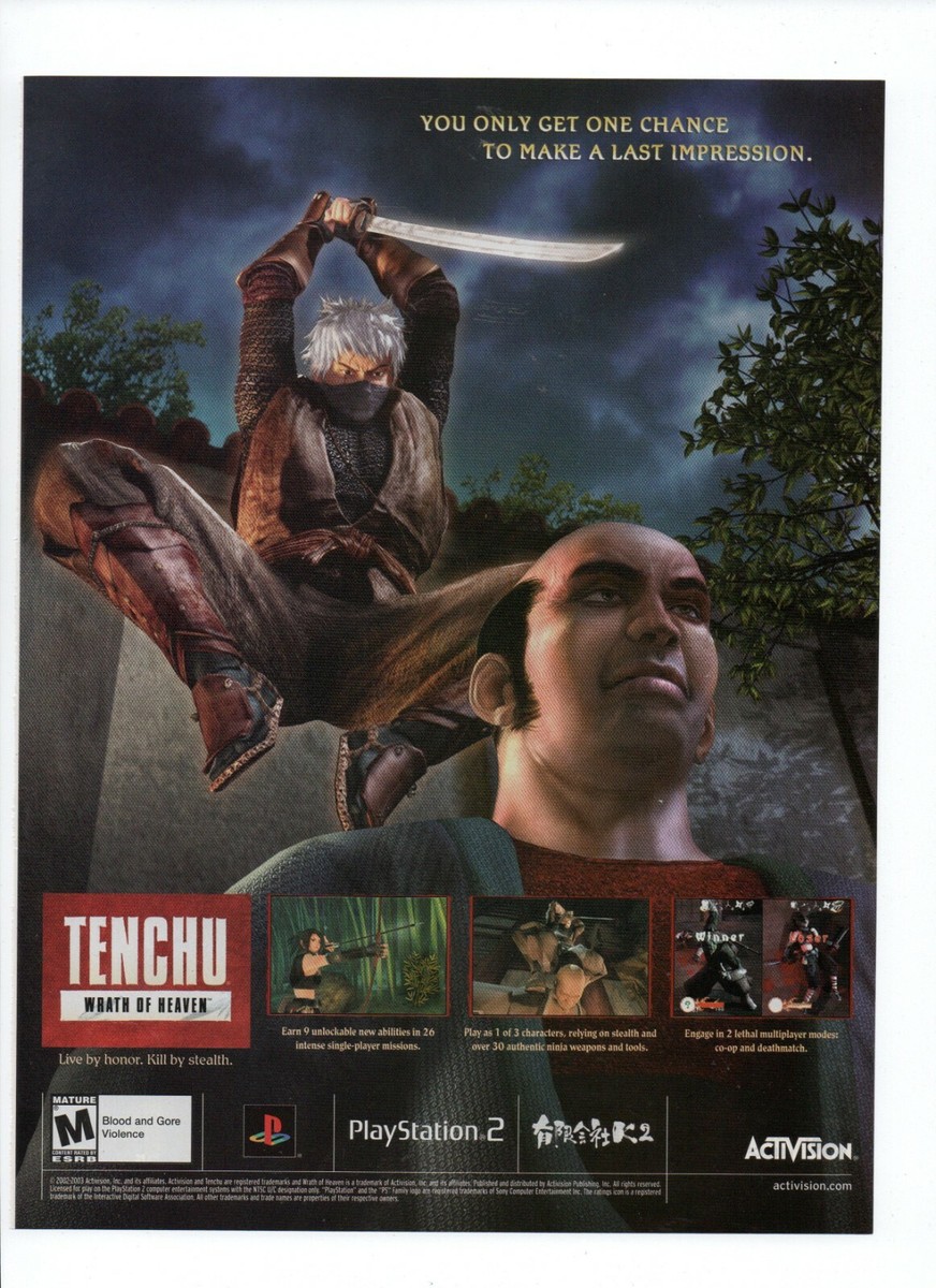 Tenchu Wrath Of Heaven Enhanced Edition