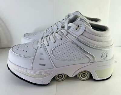 Double-Row Deform Wheel Automatic Walking Shoes Invisible Deformation ...