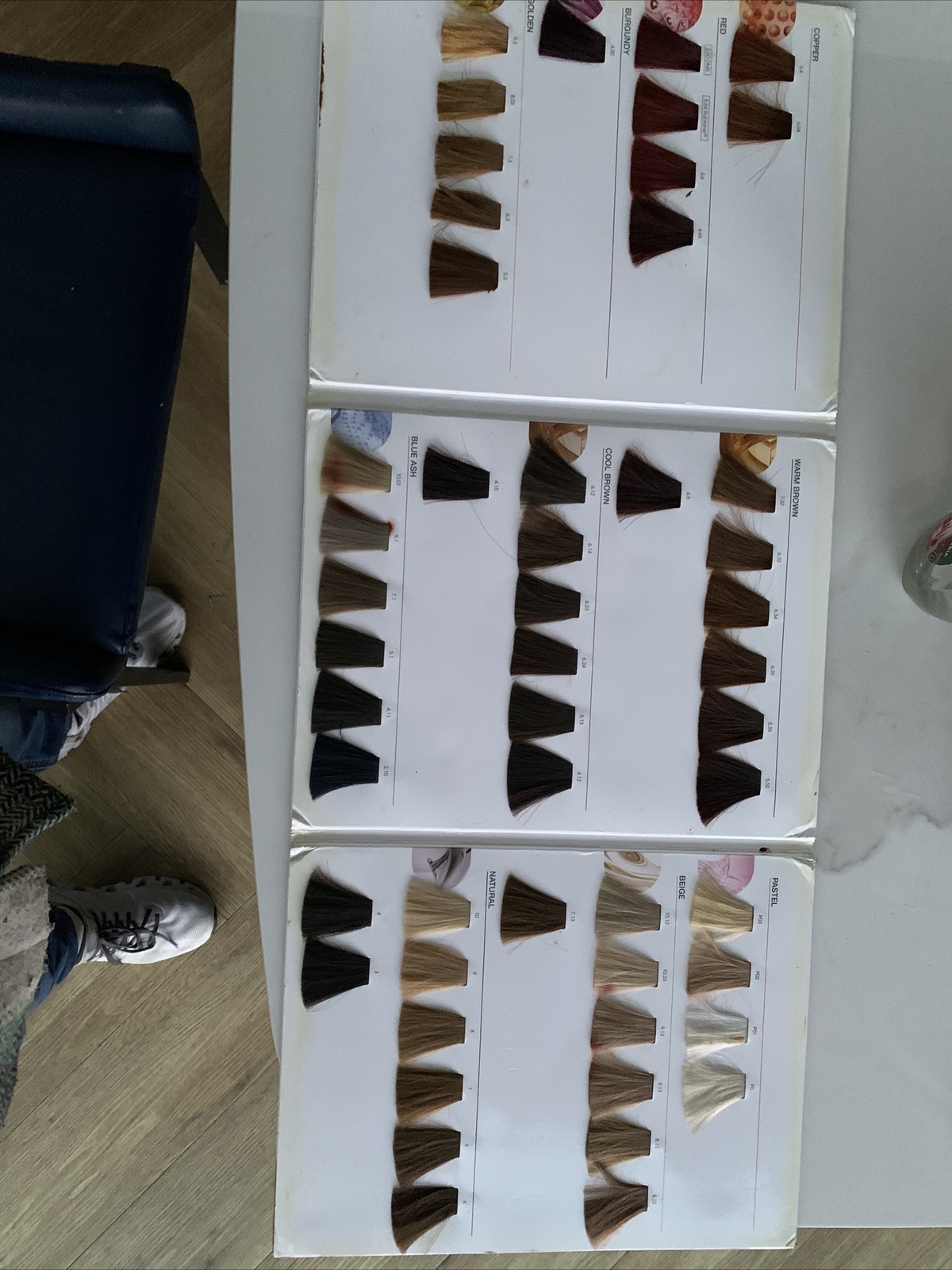Loreal Luo color Hair Chart | eBay UK