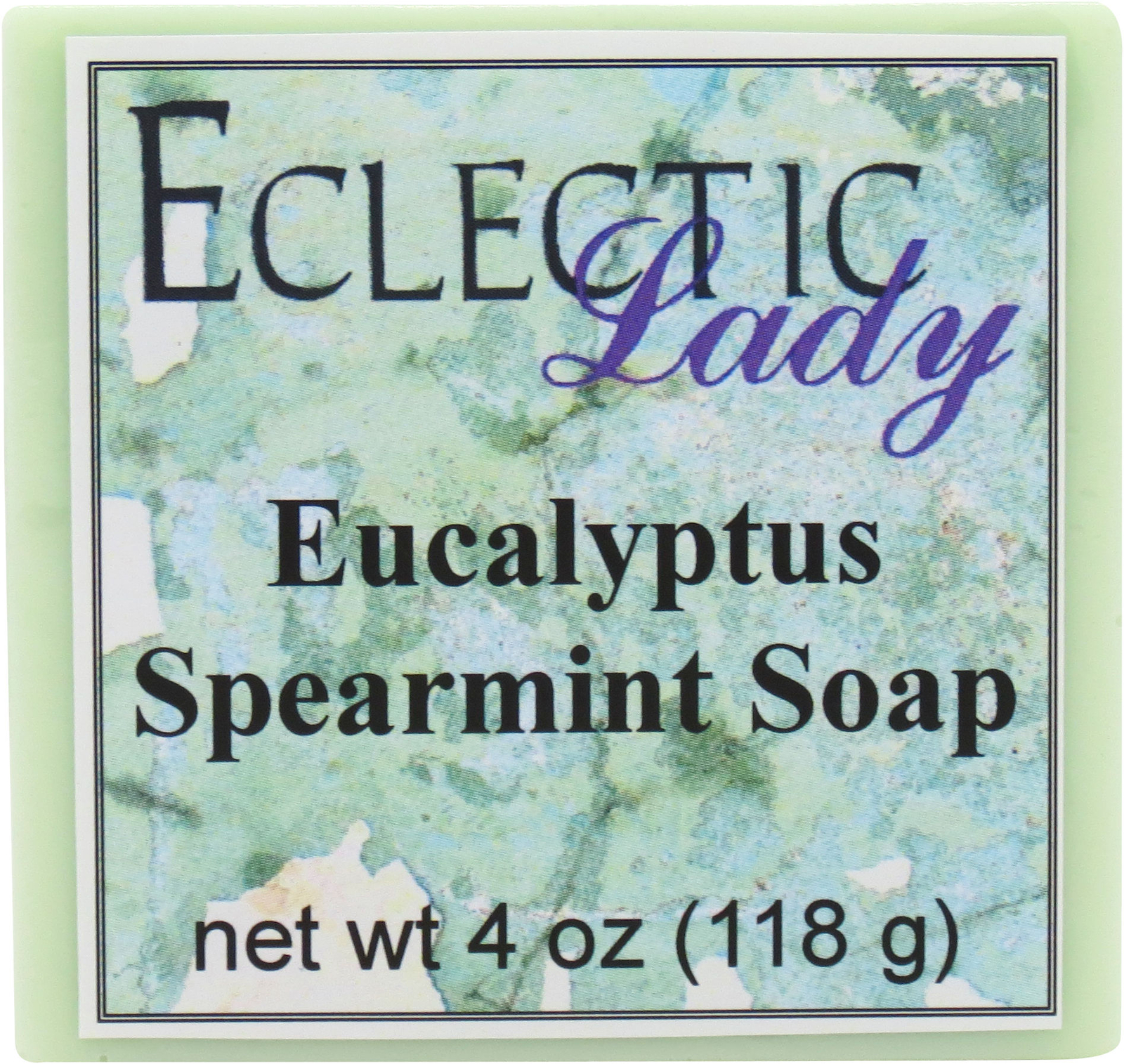 Eucalyptus Spearmint Glycerin Soap by Eclectic Lady, 4 oz Bar | eBay