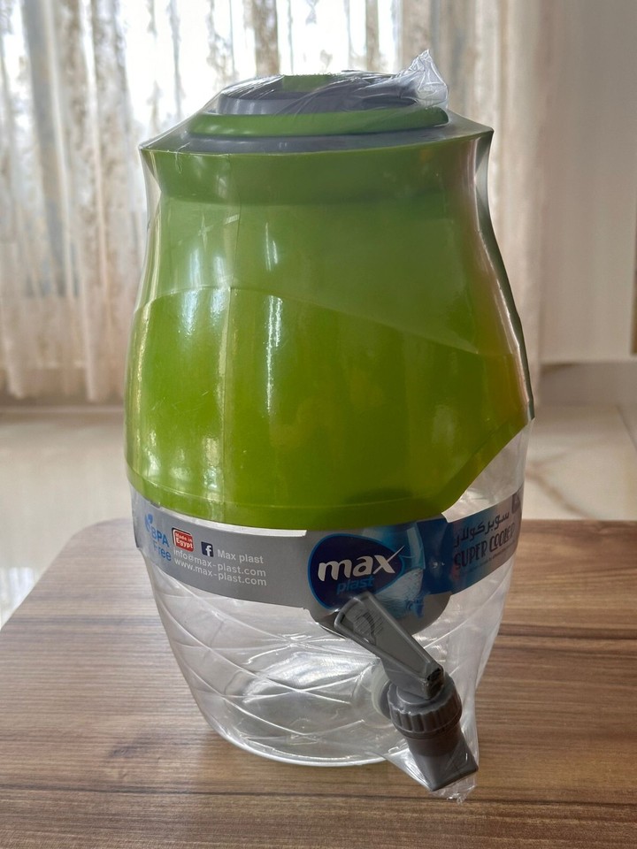 4.7 L Drinks Dispenser Water Juice Jar Server Party With Tap Top Lid ...