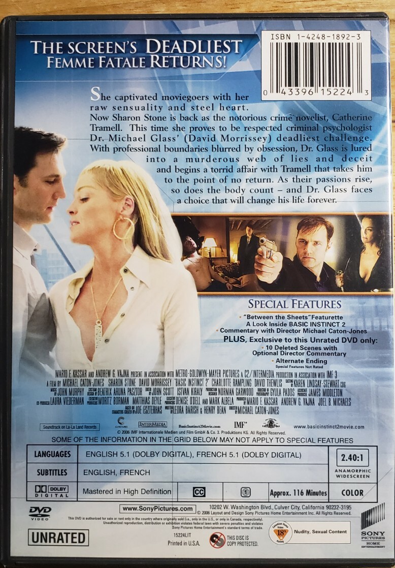 Basic Instinct 2 Screenshot