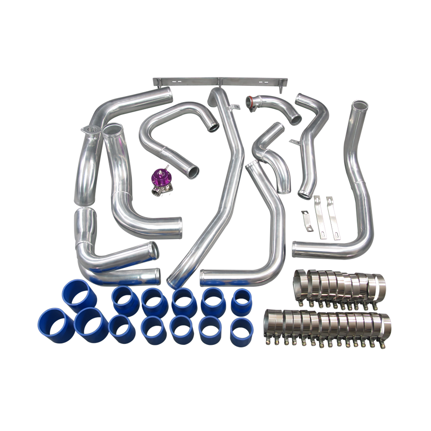 30"x11"x3" Twin Turbo Intercooler Kit For 90-01 Mit. 3000GT GTO Dodge ...