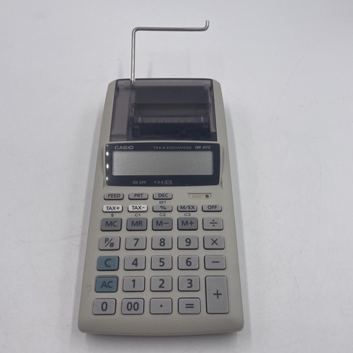 Casio Tax & Exchange Portable Printing Calculator HR-8TE | eBay
