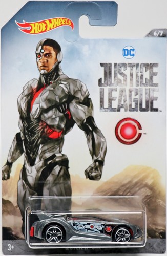 Hot Wheels Cyborg Quick n' Sik Justice League Series - DWD06 New NRFP ...