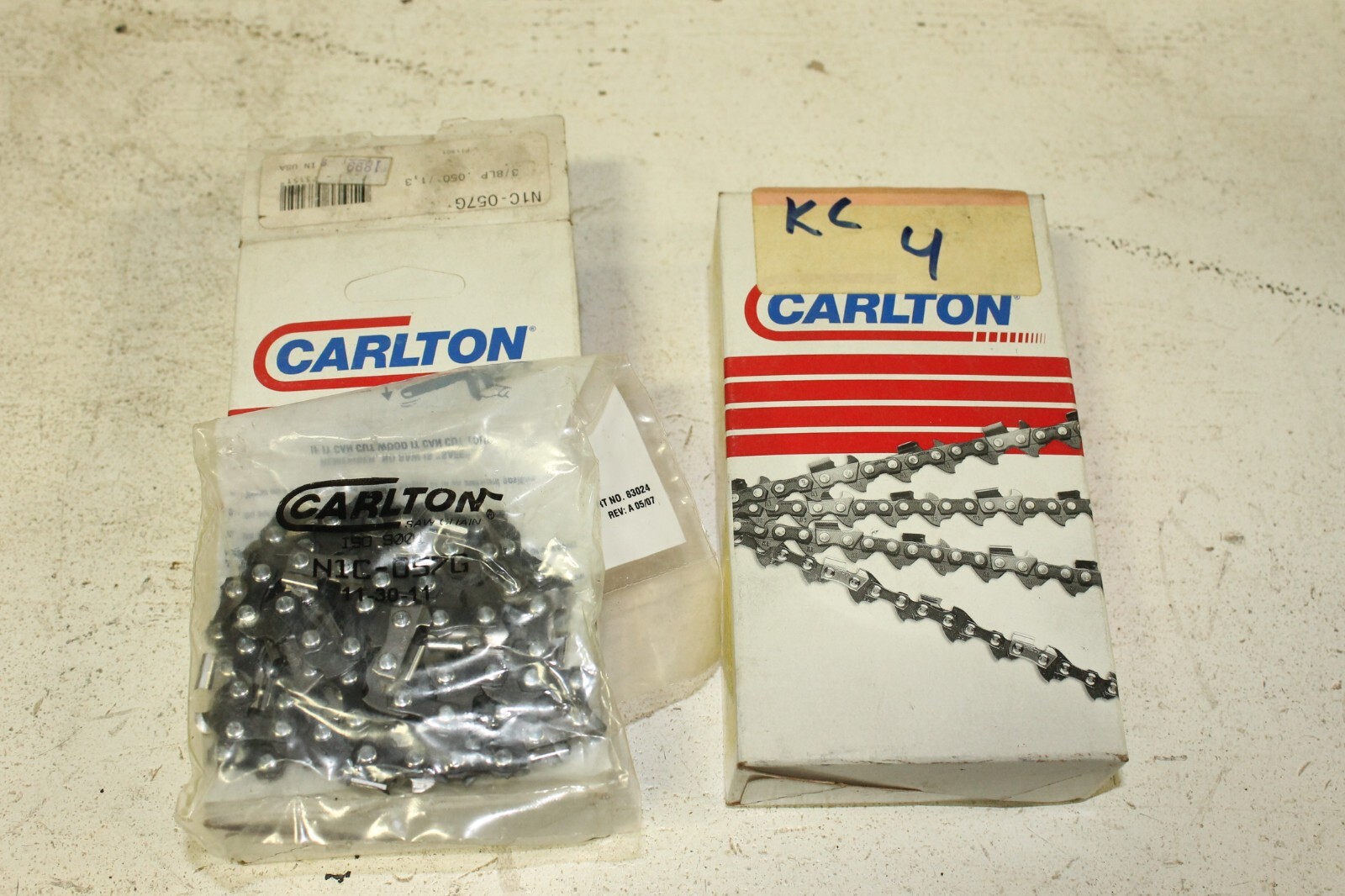 CARLTON LOW PROFILE 3/8 PITCH .050 GAUGE CHAIN N1C-057G | eBay