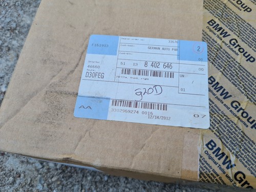 2000-2003 BMW X5 E53 Front Radiator Kidney Grille Right | 51138402646 ...