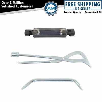 3pc Drum Brake Shoe Installation Tool Kit Spoon Spring Pliers Retainer ...