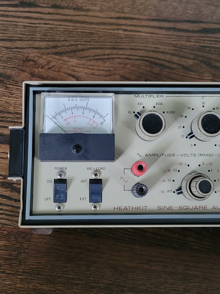 Heathkit IG-18A Low Distortion Audio Generator | Tested & Working | See ...