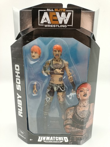 AEW Unmatched Collection Series 6 - Ruby Soho #44 Wrestling Figure NEW ...