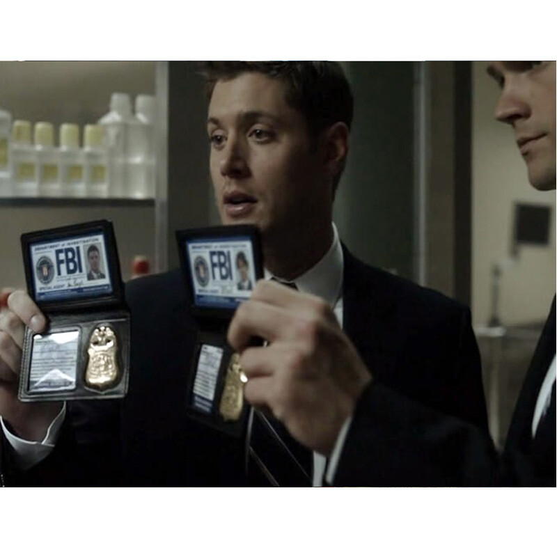 Supernatural Fbi Badge