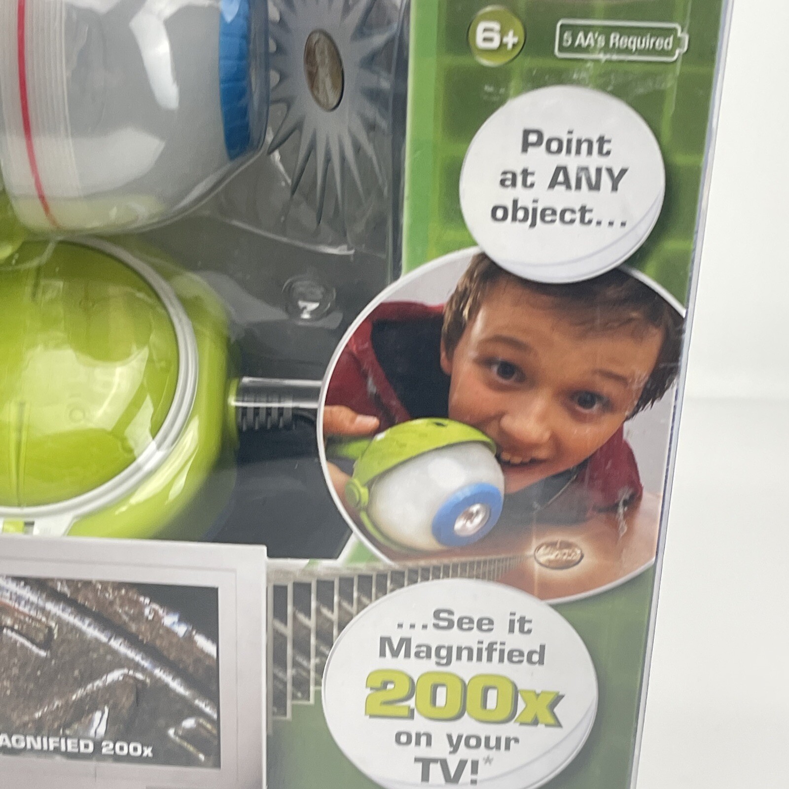 A35 Jakks Pacific EyeClops The Bionic Eye Plugs Into TV Magnified 200x ...