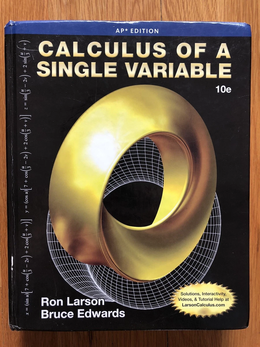 Calculus Book Larson