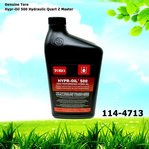 Genuine Toro 114-4713 Hypr-Oil 500 Hydraulic Quart Z Master | eBay