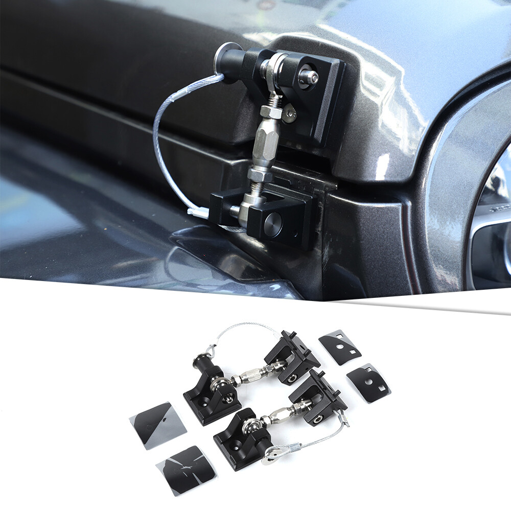 Engine Hood Latches Locking Hood Latch Kits for Jeep Wrangler JL JT ...