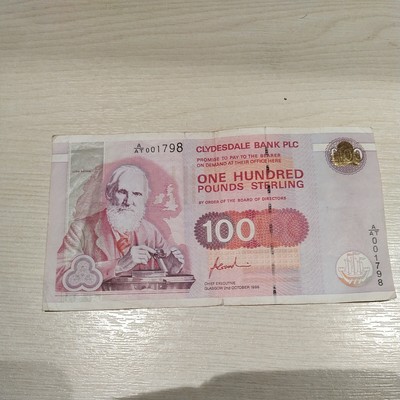 scottish 100 pound banknotes | eBay