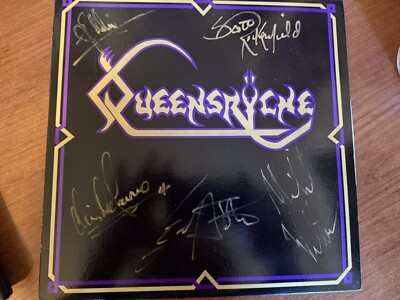 Queensryche - Signed, 206, First EP, AUTORGRAPHED BY FULL BAND - BMI | eBay