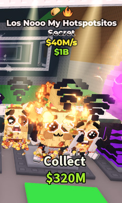 Steal A brainrot Super rare Los Nooo my hotspotitos I Mutation Fire and ...