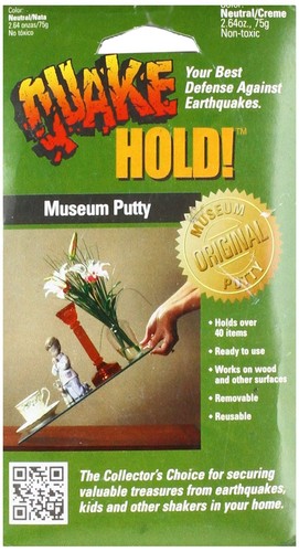 Quake Hold 88111 2.64 Oz Quake Hold Museum Putty | eBay