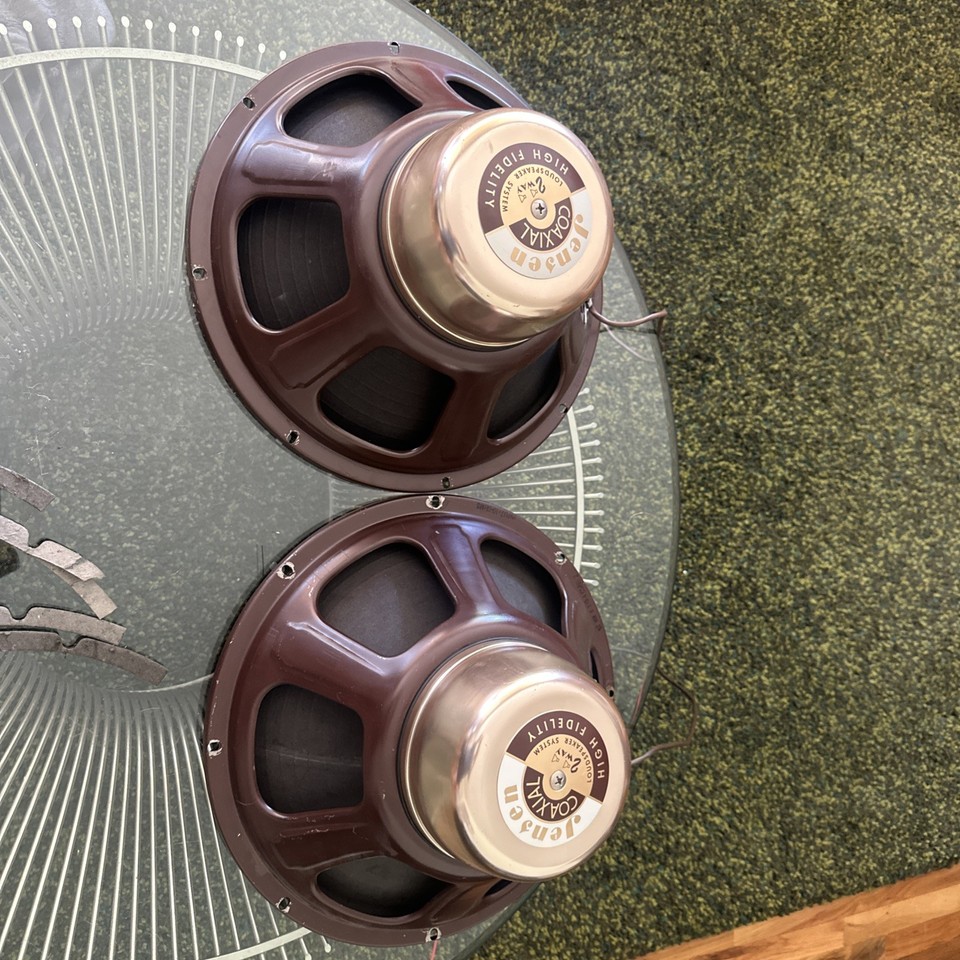 Pair 1950s JENSEN K310A COAXIAL SPEAKERS 15" duplex speakers Imperial | eBay