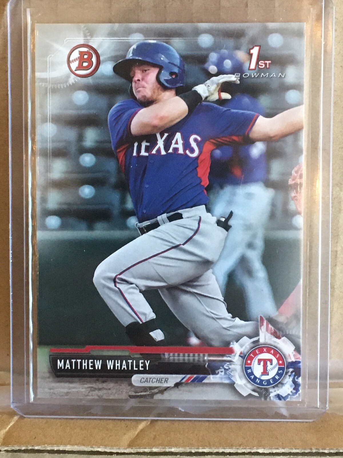 2017 Matthew Whatley /499 Bowman Silver Rookie Rc | eBay