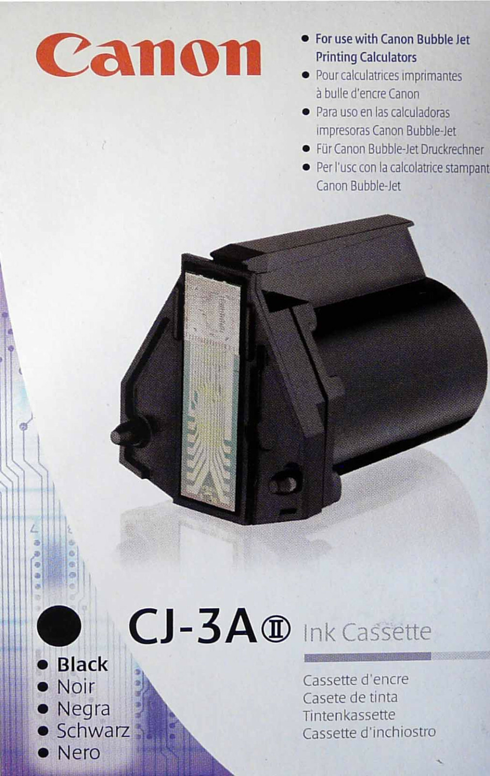 original Canon CJ-3A, CJ-3A, für Canon Bubble-Jet Druckrechner ...