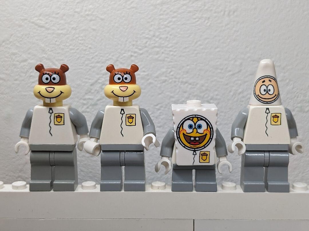Sandy And Patrick Lego NEW Lego SPONGEBOB SQUAREPANTS Minifigure SANDY