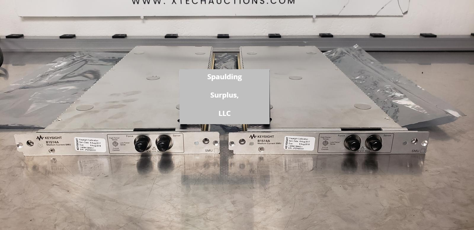 Agilent B1514A 50 µs Pulse Medium Current Source and Measure Unit ...