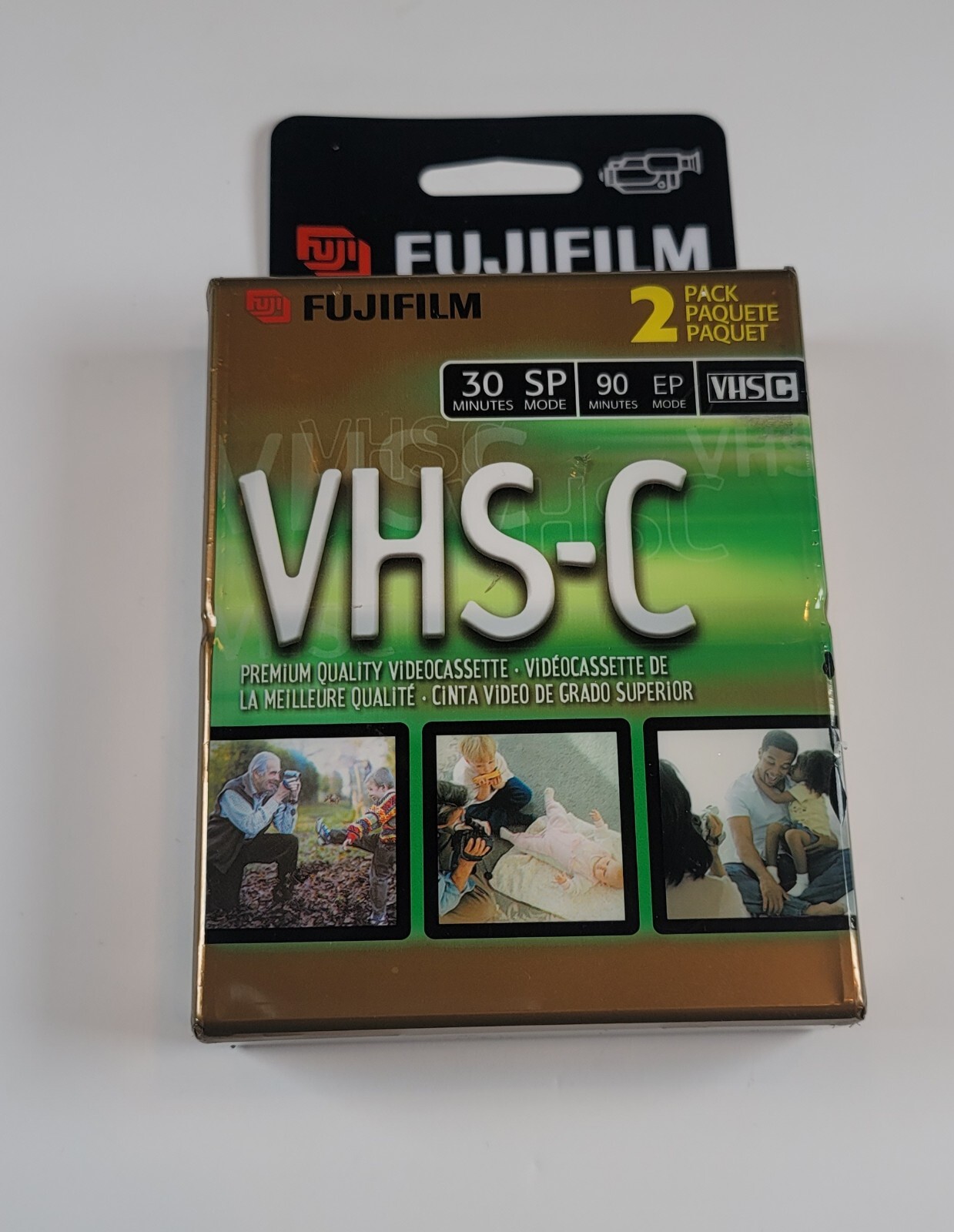 Fuji film 2 Pack VHS-C Video Cassette Tapes VHS-C Camcorders TC-30 New ...