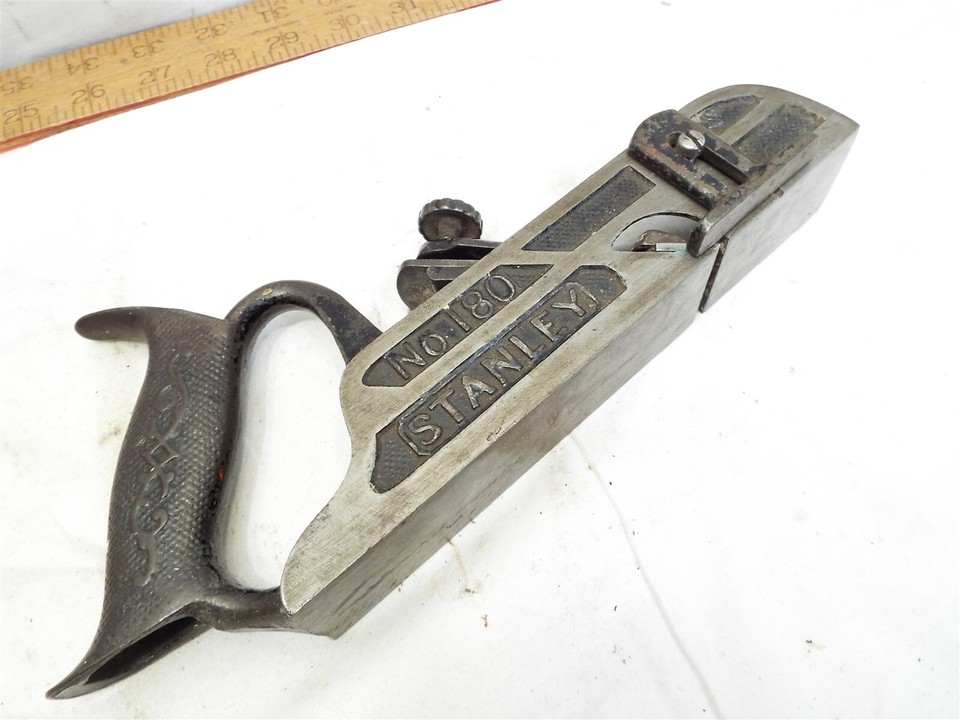 Stanley Sweetheart 180 Side Rabbet Fillister Plane Wood Tool Depth Stop ...