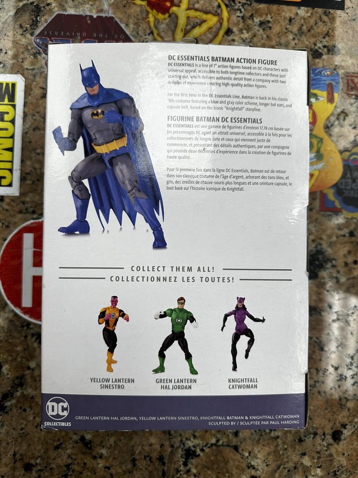 DC Essentials Superman & Knightfall Batman New In box Lot | eBay