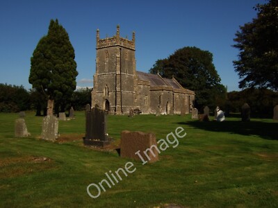 Photo 6x4 Priddy Church Very nice in the summer, bleak and cold in ...