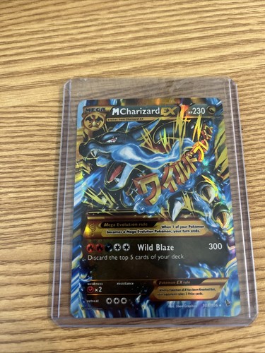 Mega Blue Charizard Rare pokemon card | eBay Australia
