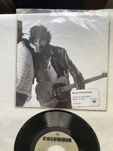 Bruce Springsteen Born To Run-Columbia 13-33323 Hype Sticker 1973 ...