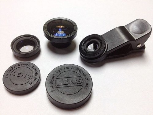 PHOTO LENS FISH EYE 3 IN 1 SUPER WIDE - FISH EYE - MACRO - POLARIZER ...