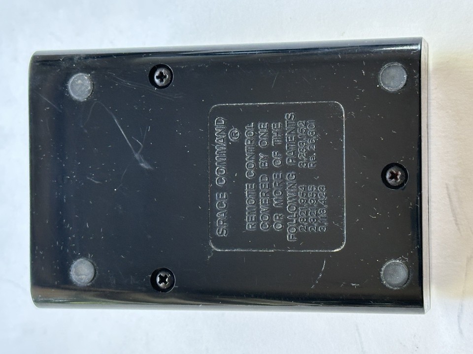 Vintage 1960s Zenith Space Command TV Push Button Television Remote ...