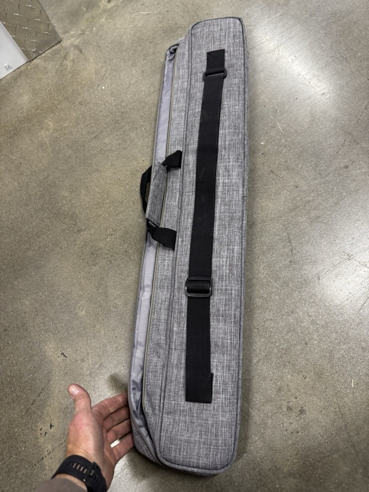 Pearson® 2x2 Grey Soft Pool Cue Case, Padded, Soft Case, Interior ...