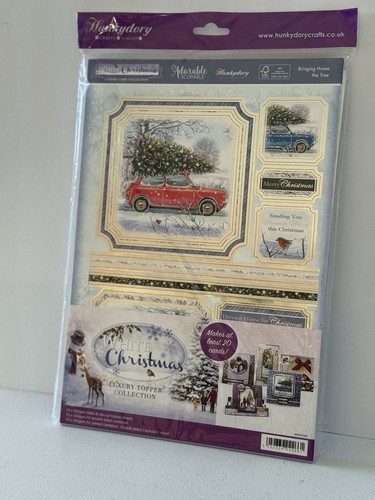 HUNKYDORY White Christmas Luxury Topper Collection Card Making Kit | eBay