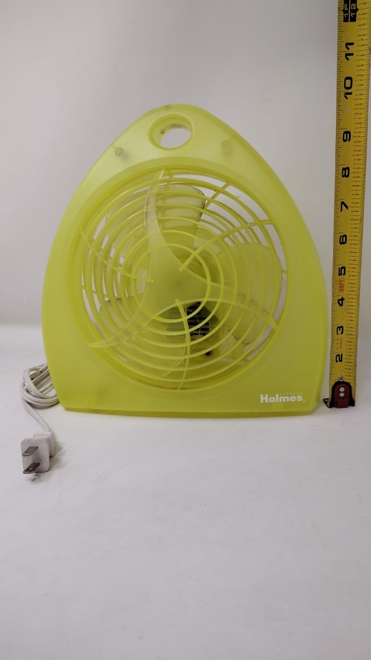 Vintage 90s Holmes Tropicool Yellow Desktop Portable Fan HANF-77 | eBay